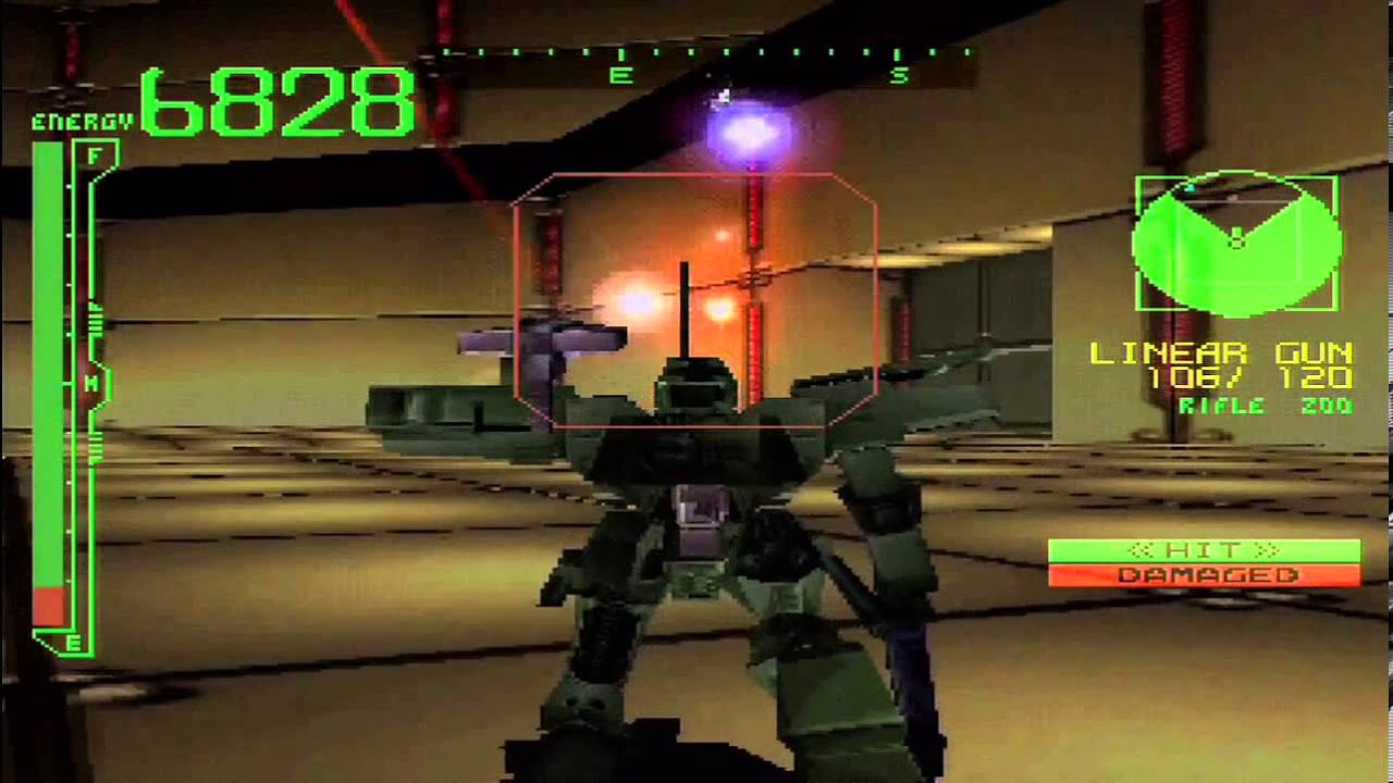 Armored Core (PSX) - AC Battle (1) - YouTube