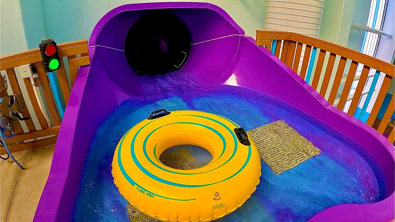 The Serengeti Spinner Water Slide at Kalahari Indoor Water Park, Texas ...
