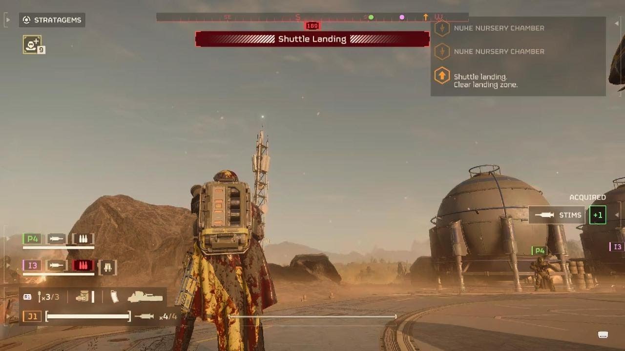 HELLDIVERS 2 clip #8 the unfortunate end of sergeant peacful - YouTube