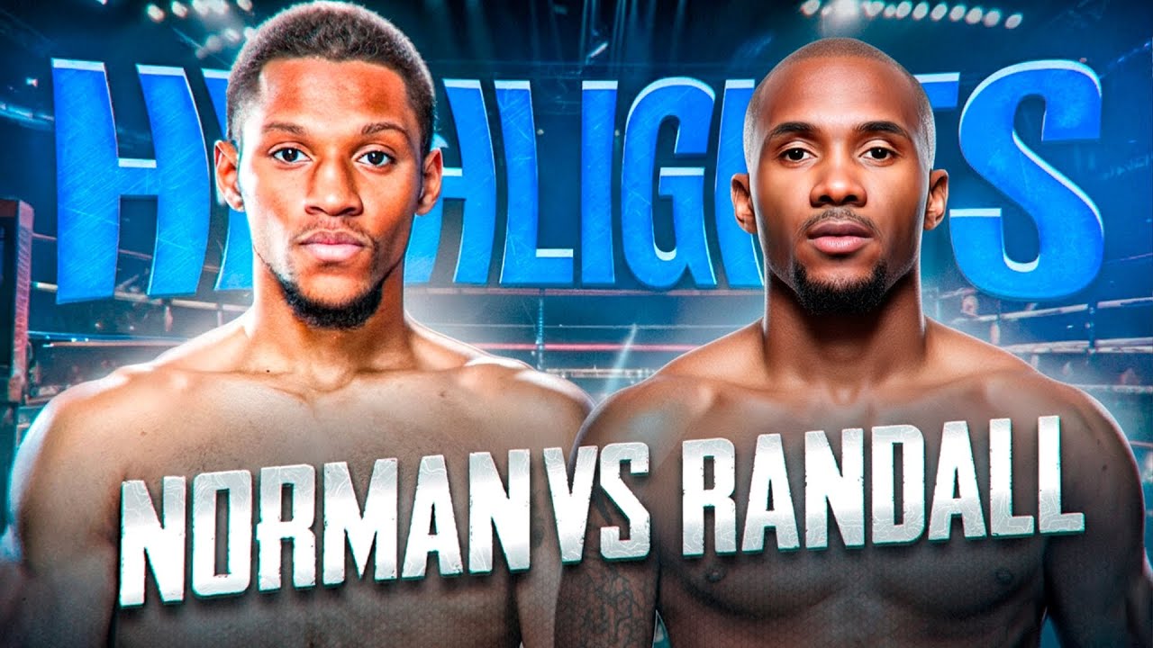 Boxing Showdown! Brian Norman jr (USA) vs Quinton Randall (USA) | Fight ...