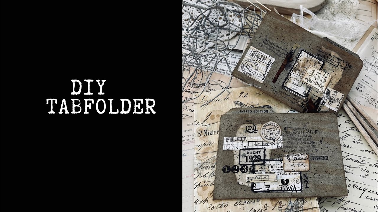 DIY Tab-Folder mit Envelope Board - YouTube