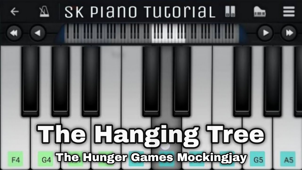 The Hanging Tree – The Hunger Games Mockingjay | Easy Piano Tutorial ...