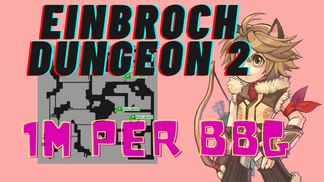EINBROCH DUNGEON 2 FARMING | Lupon RO Midrate Farming Guide | Ragnarok ...