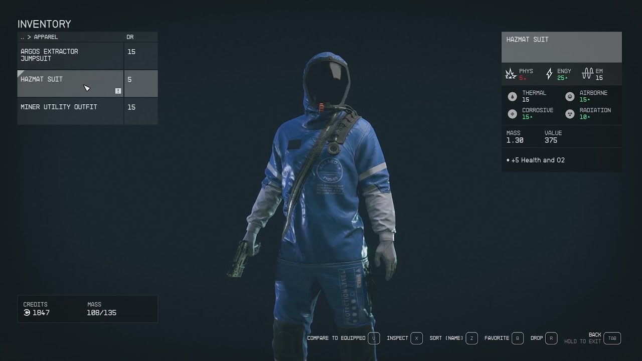 3 Hazmat Suits in Kreet Research Lab in Starfield (Location Guide ...