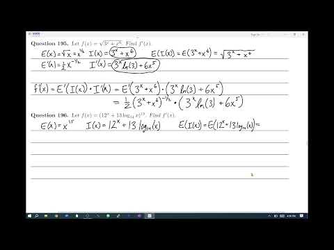 Chain Rule examples - YouTube