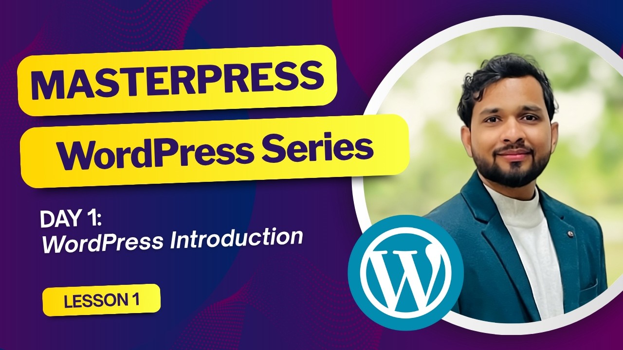 WordPress Masterclass – Start Your Website Journey Today! - YouTube