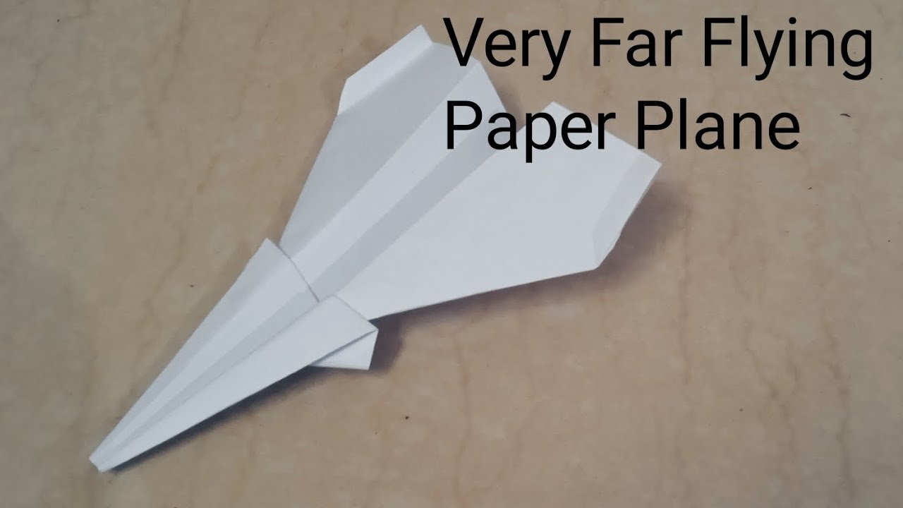 Very Far Flying Easy Paper Plane || Easy Paper Plane || CreativeAzu ...