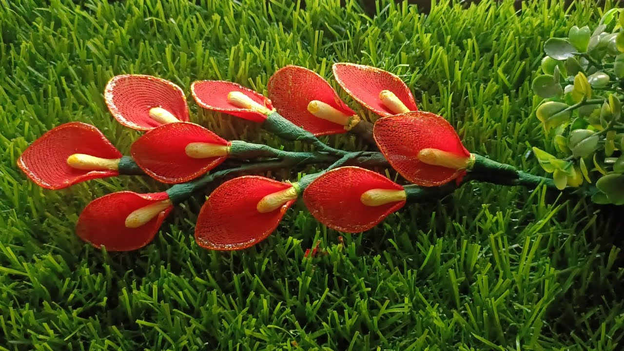 Socks Cloth Making Flower / 🌹🌹🌹 / TA ARTS & VLOGS - YouTube