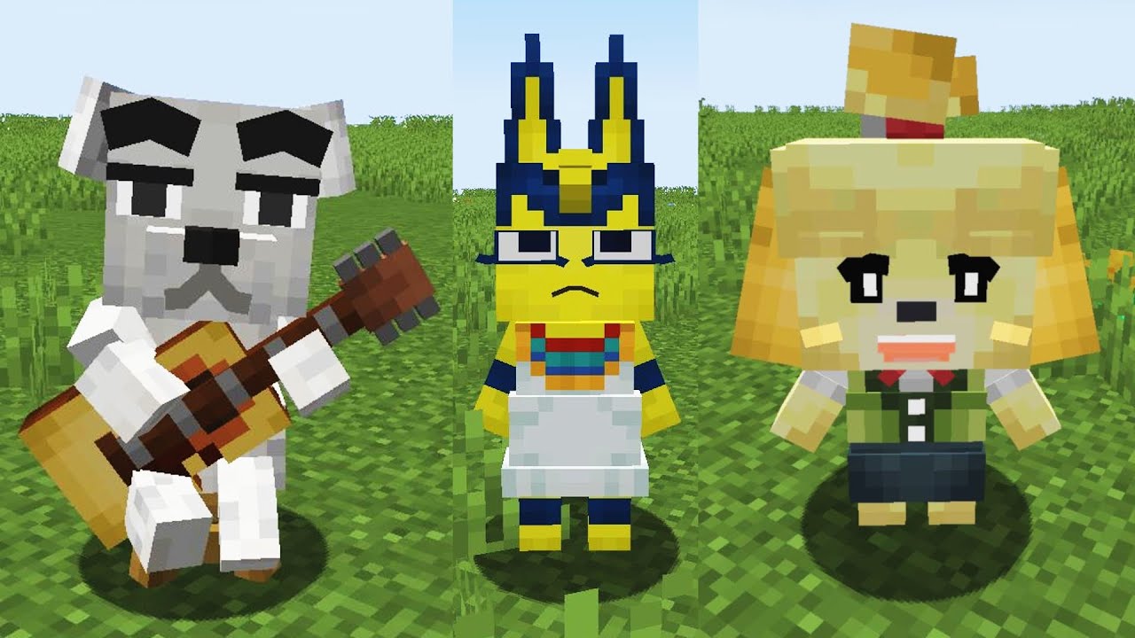 Animal Crossing MOD in Minecraft By OffBrand - YouTube