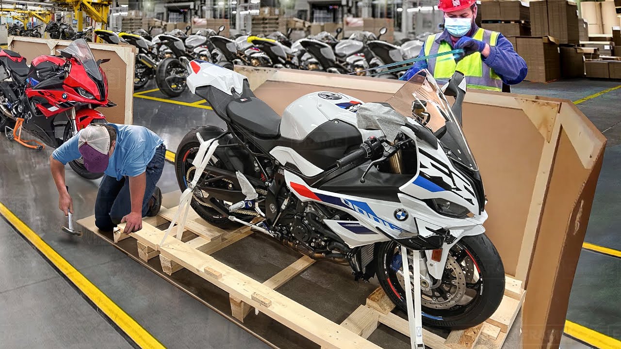 Tour of BMW Super Advanced Factory Building Powerful Motorbike From ...