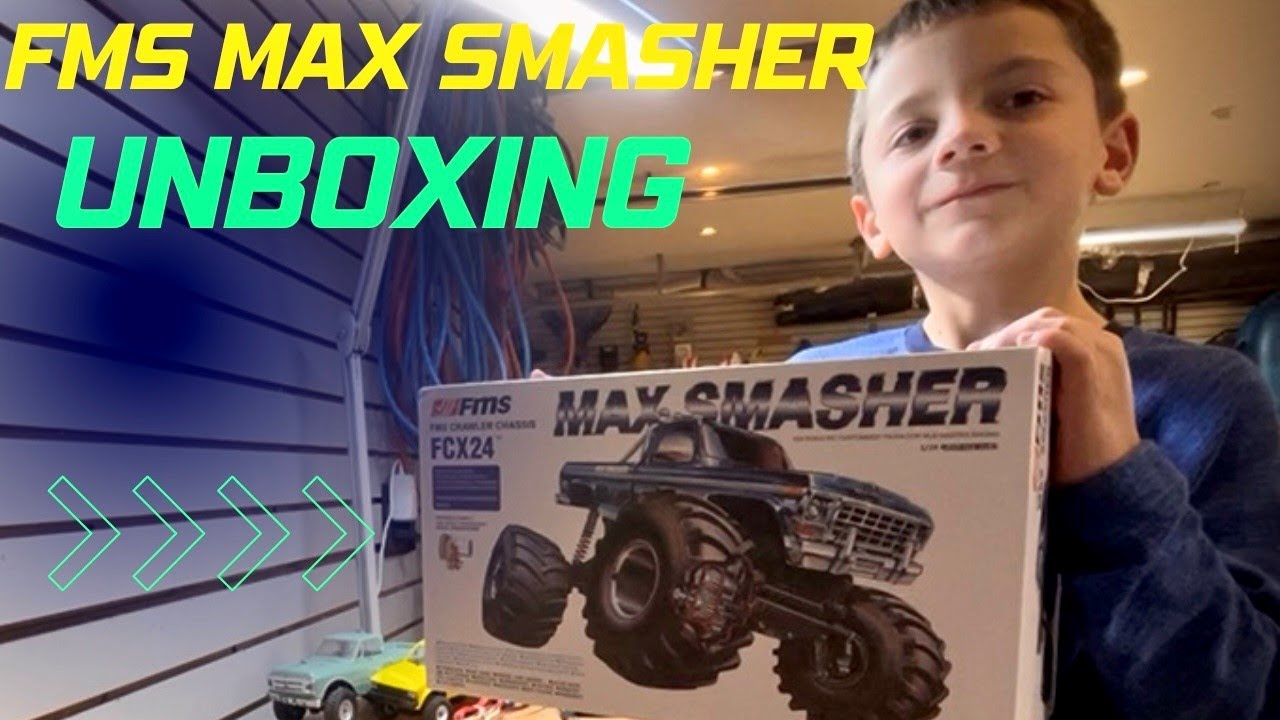 FMS Max Smasher Unboxing - YouTube