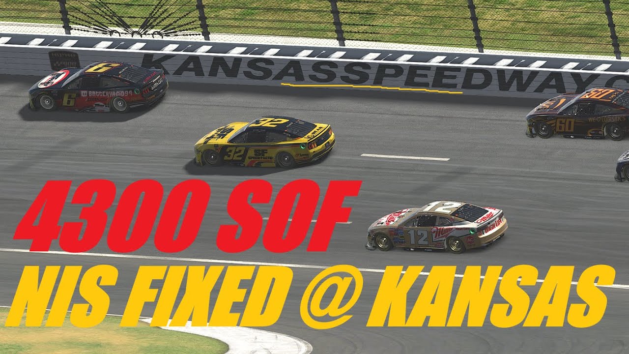 iRacing: NIS Fixed at Kansas | 4300 SOF - YouTube