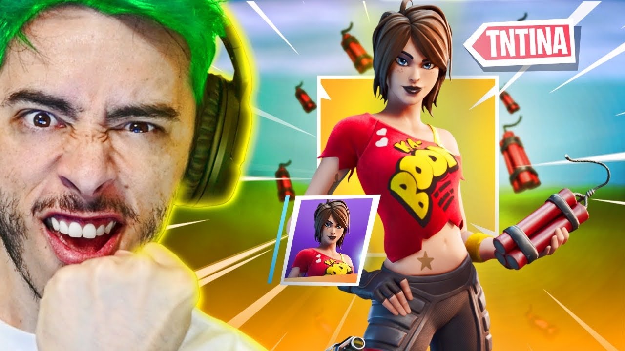 USEI A TNTINA COMPLETA! - Fortnite - YouTube