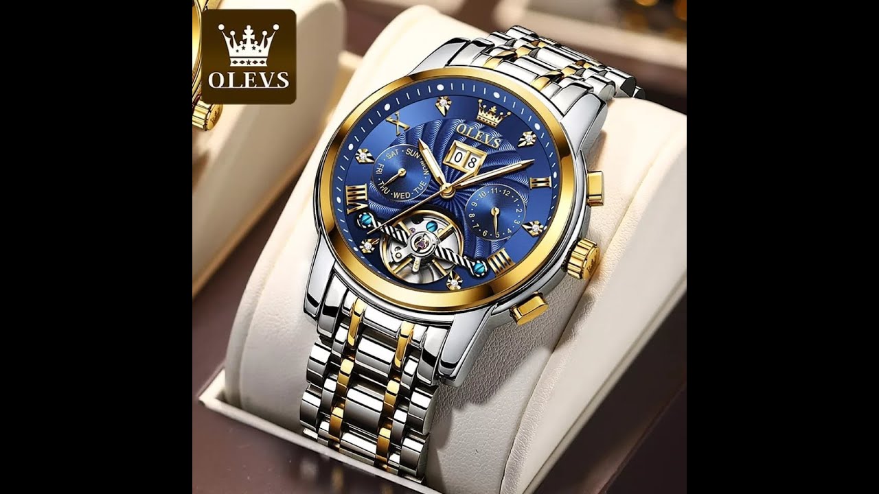 OLEVS 9910 Gents Watch || Easy Shopping Zone || Bangla Watch Tutorial ...