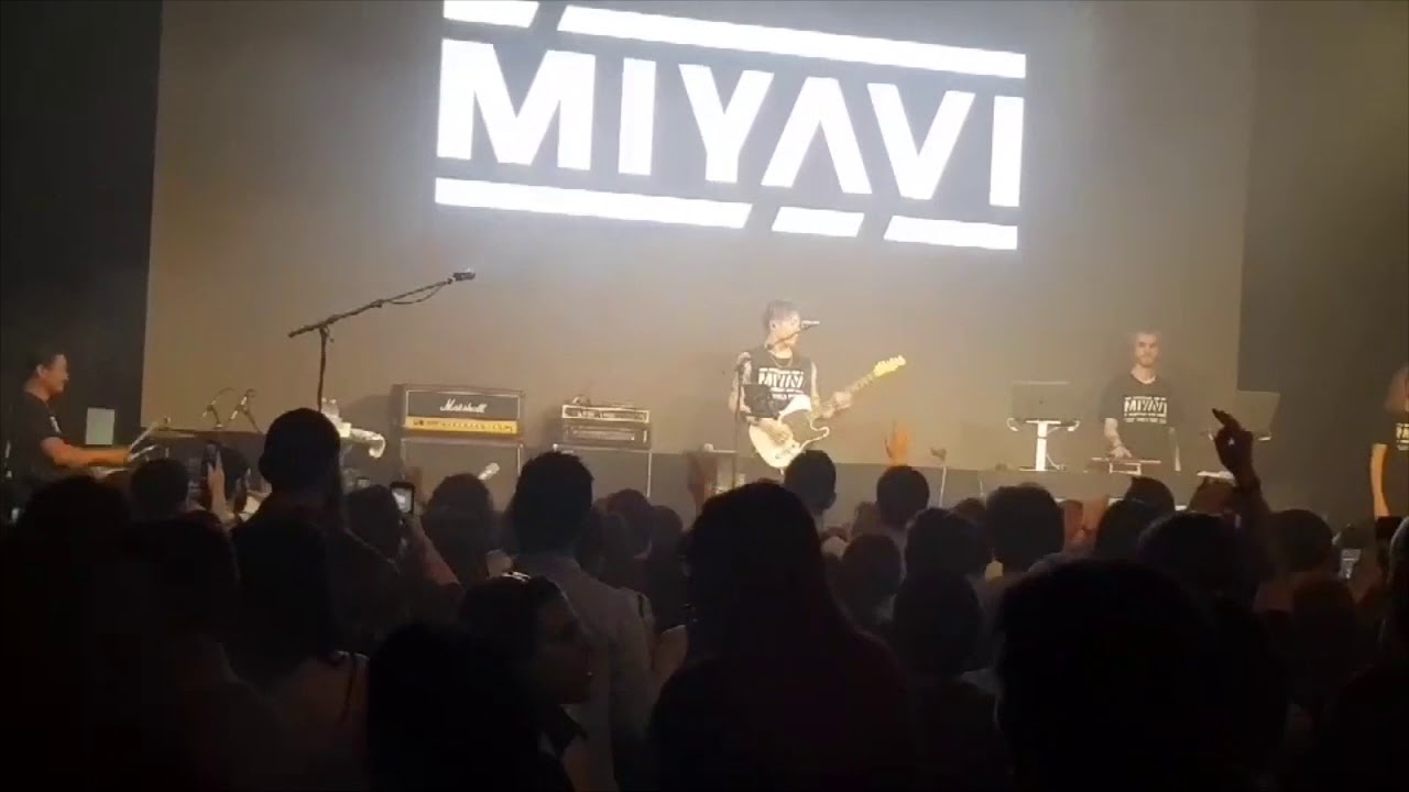 Miyavi en concert au Yoyo à Paris le 19 avril 2018 - YouTube