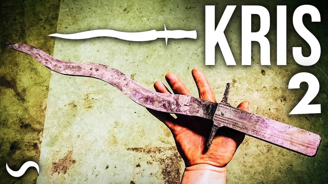 KRIS BLADE DAMASCUS DAGGER!!! Part 2 - YouTube