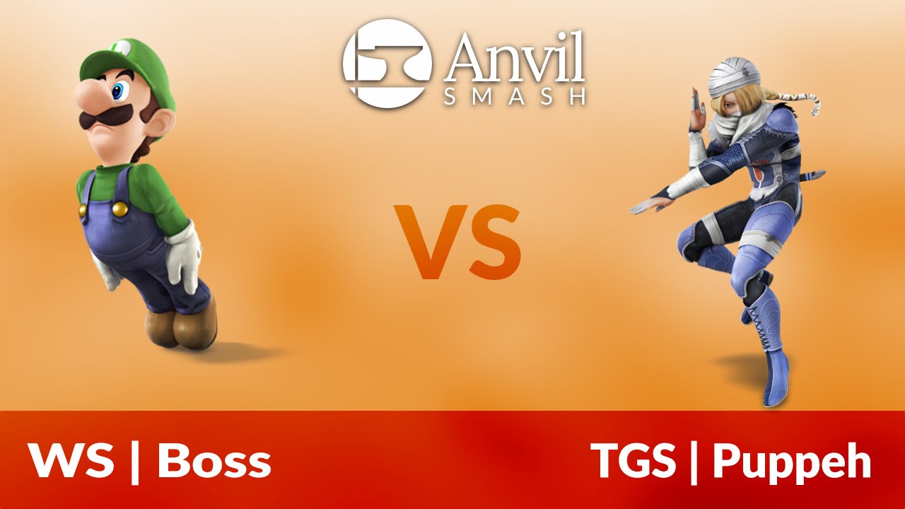Anvil Smash #12 Singles: WS | Boss (Luigi) vs TGS | Puppeh (Sheik ...