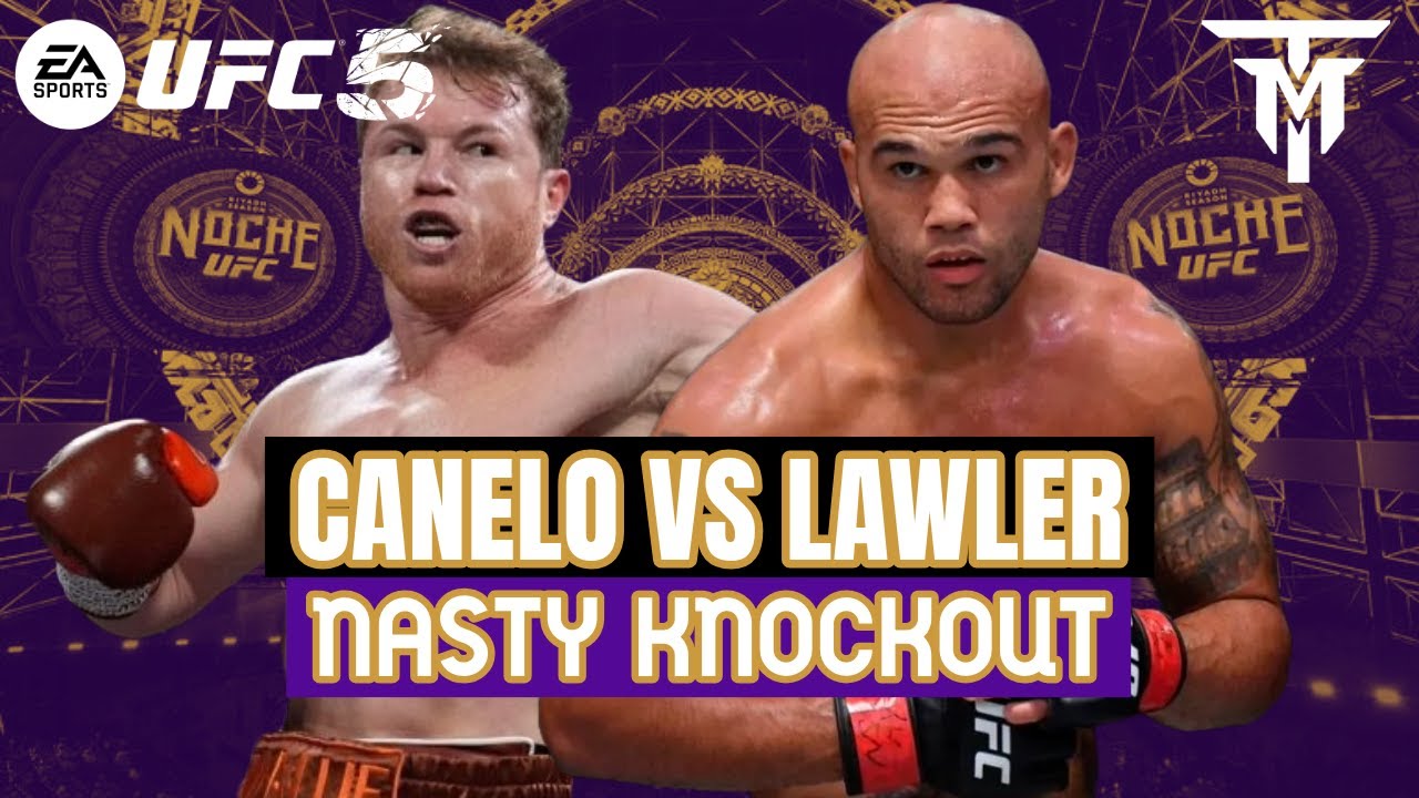 Canelo Fights At The Sphere | Canelo vs Robbie Lawler | Nasty Knockout ...