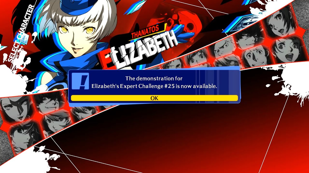 Persona 4 Arena Ultimax Elizabeth Trial 25 - YouTube