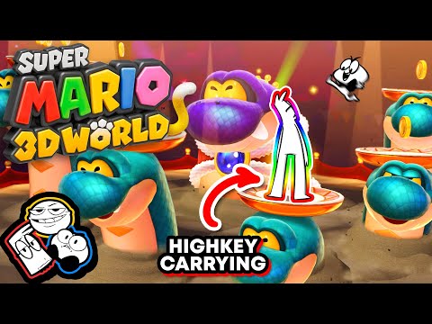 We $H!T DOWN a Snake’s Throat in Super Mario 3D World! - YouTube