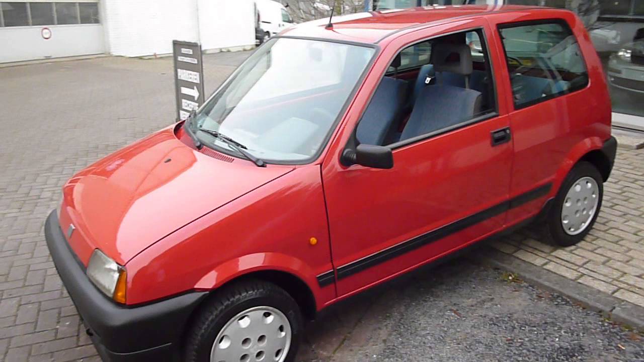 Fiat Cinquecento 1996 - YouTube