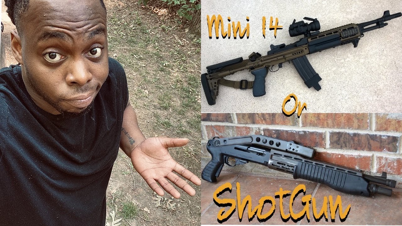 RUGER MINI 14 Or SHOTGUN - YouTube