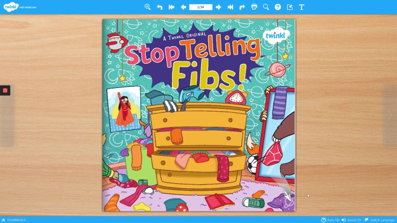 Stop Telling Fibs! Extract from Twinkl Originals - YouTube