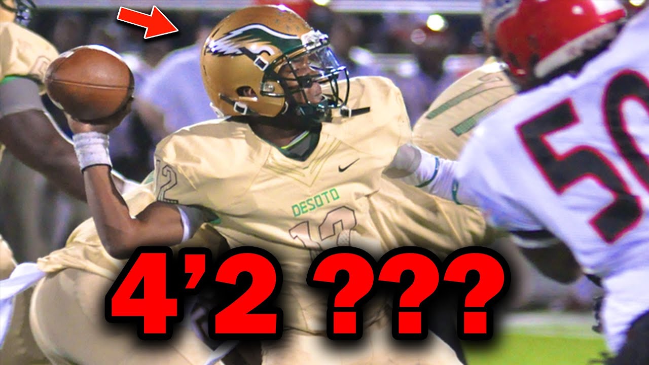 The Shortest QB in NCAA History... - YouTube