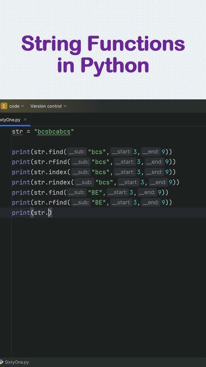 String Functions in Python #coding #python #shorts #shortvideo #shortsfeed #youtubeshorts - YouTube