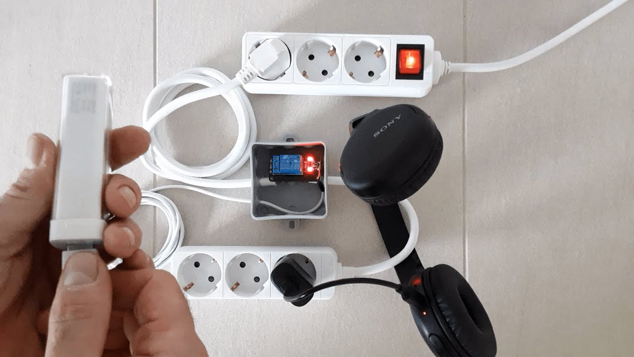 Power Strip with USB Activation - DIY Idea - YouTube