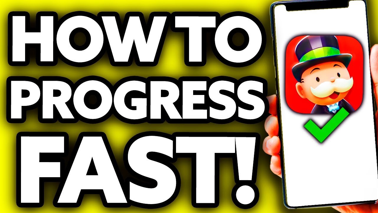 How To Progress Fast in Monopoly GO (2025) - YouTube