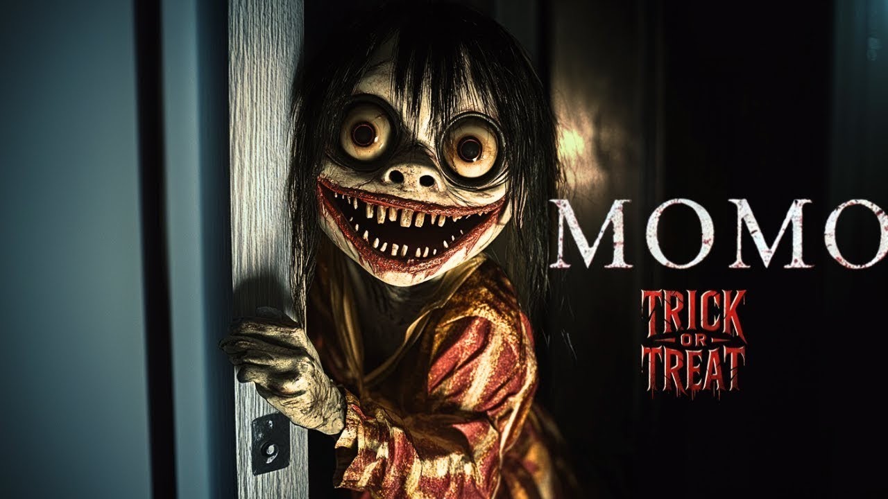 What's Behind The SCARY Momo Door || Short Horror Film || MOMO Scary ...