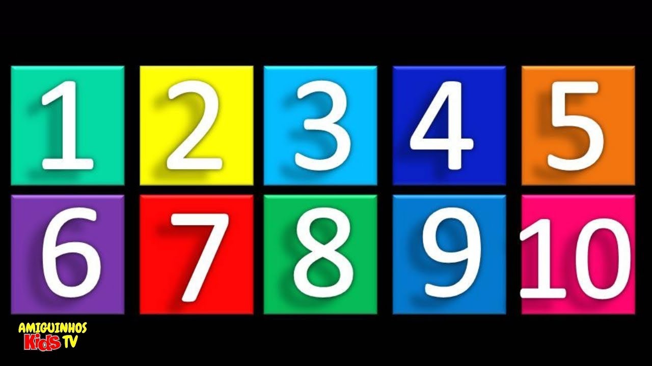 Aprendendo os Números em Português para Crianças - Ensinando os números ...