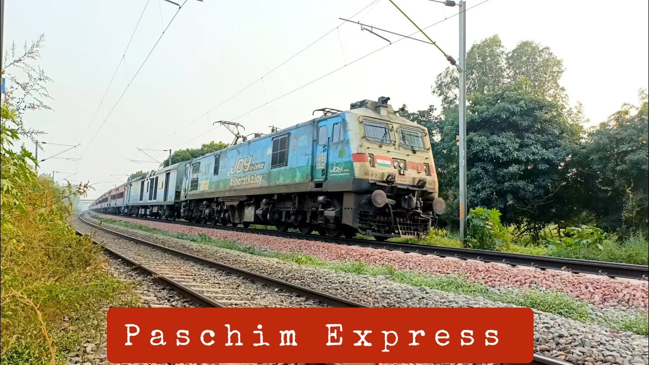 Paschim Express|| Amritsar - Mumbai Central | Indian Railways - YouTube