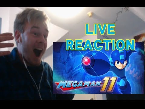 LIVE REACTION - Megaman 11 REVEAL - Megaman 30th anniversary - YouTube