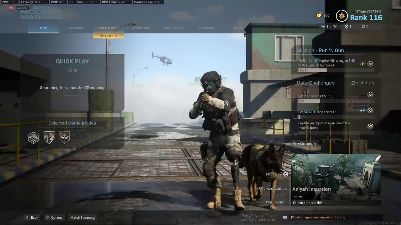 Call of Duty Obsidian Camo Grind - YouTube