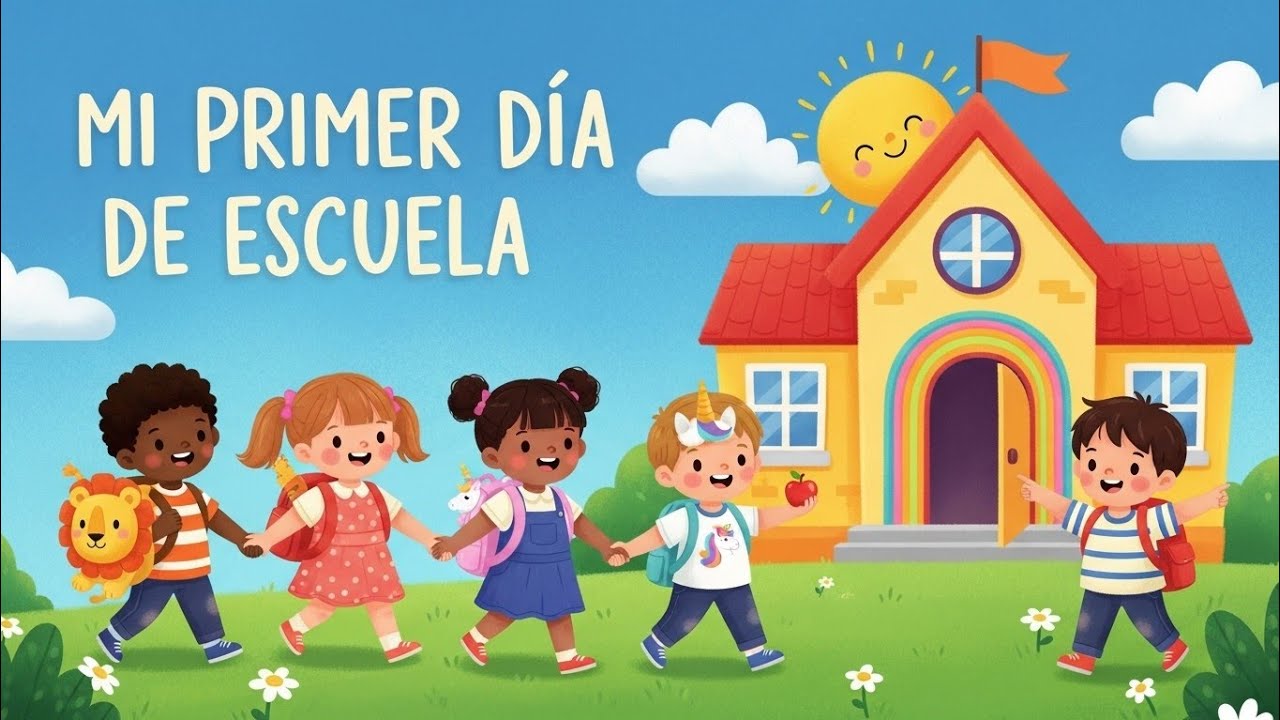 "¡Primer Día en la Escuela con Amigos! 🏫🎉 | Canción Infantil Divertida ...
