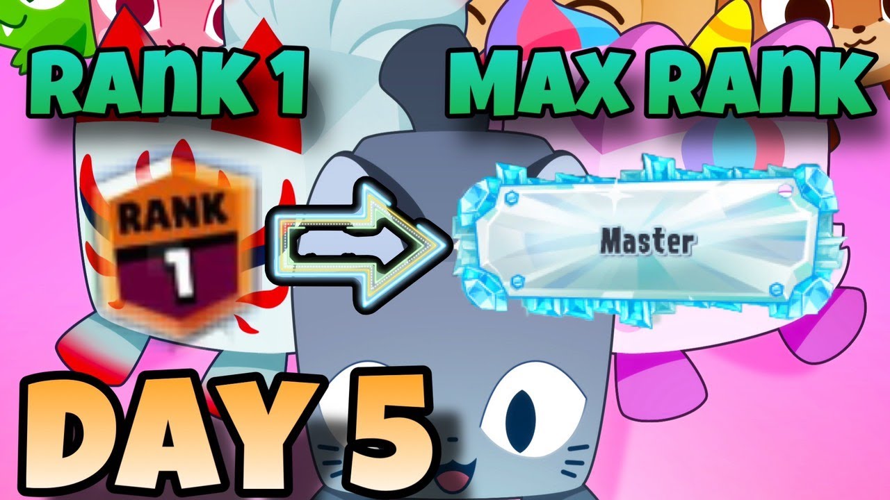 RANK 1 TO MAX RANK #5 - PHẦN THƯỞNG HẤP DẪN | Pet Simulator 99 - YouTube