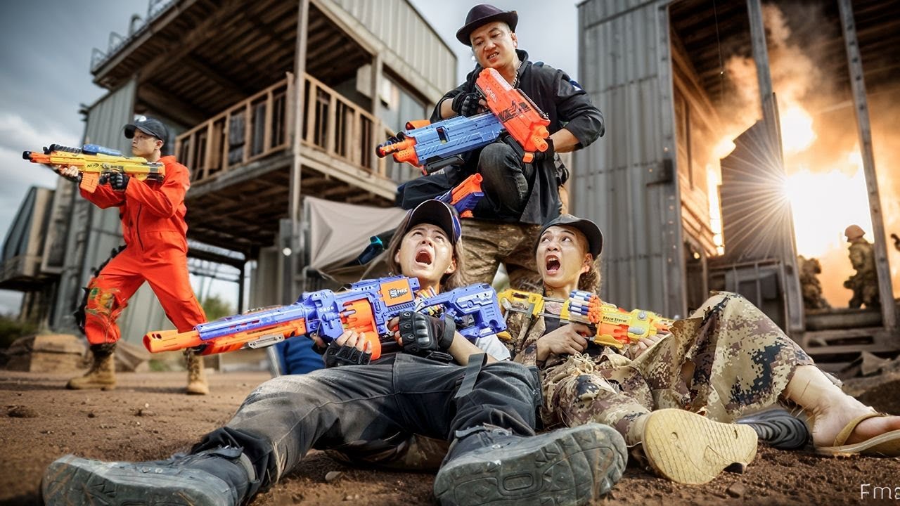 LTT Films: Silver Flash Nerf Guns Ace's Epic Mission Who Will Save the ...