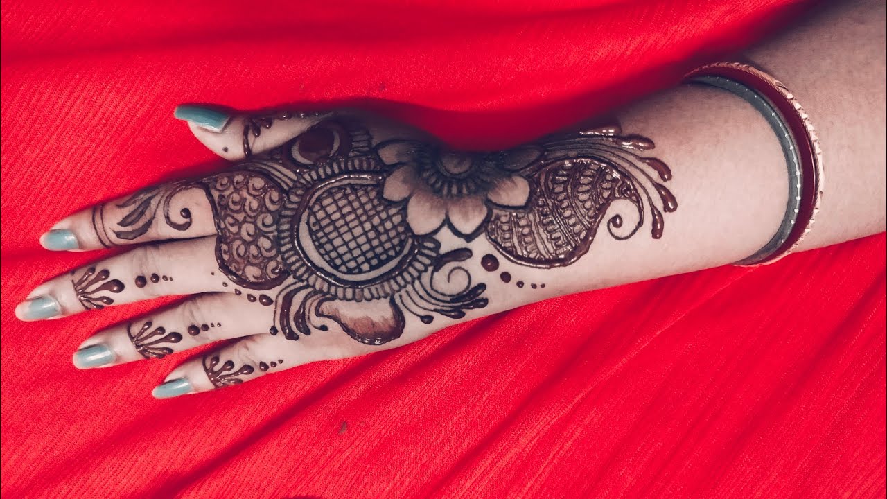 Very Easy Technique To Be Applied This Mehandi Designs Easy very-easy-technique-to-be-applied-this-mehandi-designs-easy