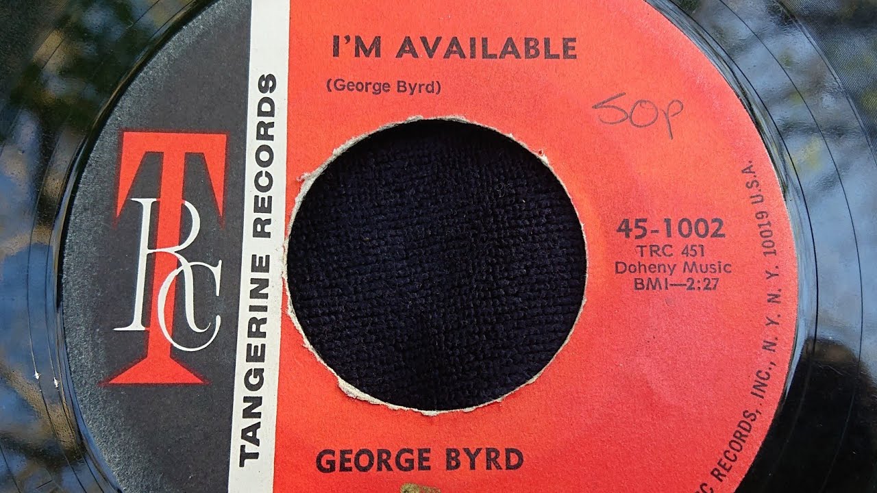George Byrd ~ I'm Available - YouTube