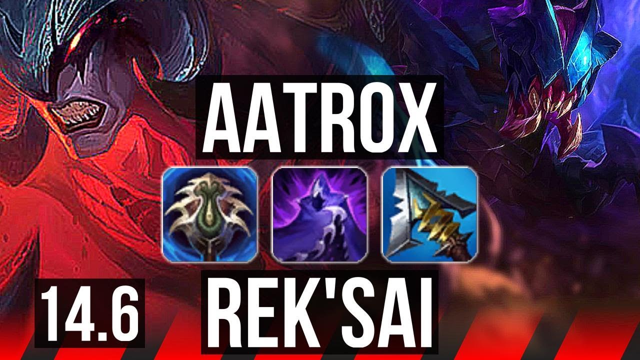 AATROX vs REK'SAI (TOP) | 1000+ games, 12/2/4, Legendary | BR Diamond ...