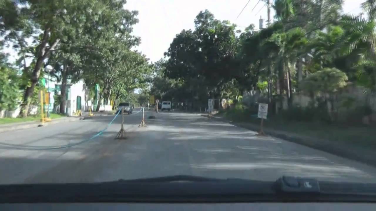 Philippines - Joyride inside Ayala Alabang Village (2010) - YouTube