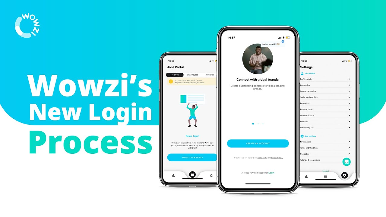 Wowzi's New Login Process - Fast and Secure Access! - YouTube