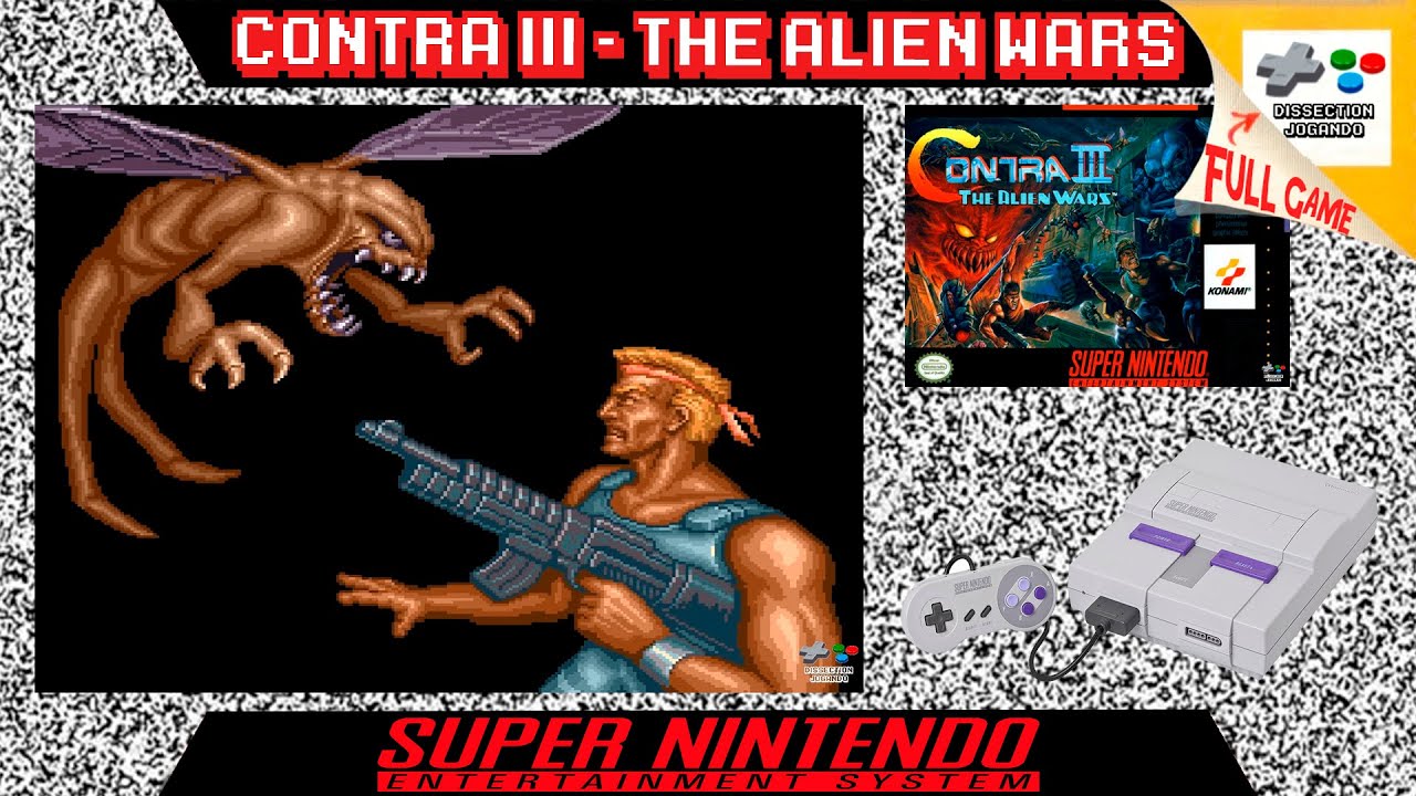 Contra III: The Alien Wars - Super Nintendo [BEST FINAL] [LONGPLAY ...