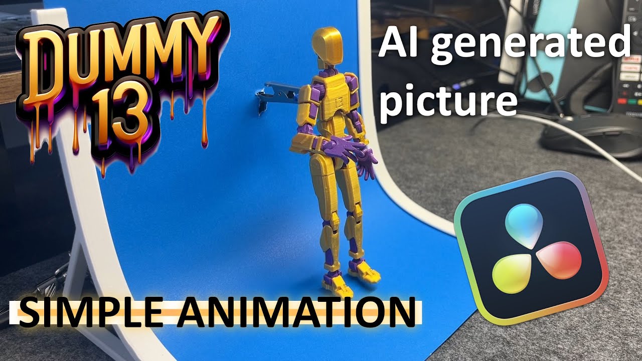 Animating the DUMMY 13 Figure | Using iPad and Free Tools - YouTube