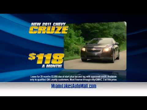 2011 Chevy Cruze Miami Lakes Chevrolet 2011 Chevrolet Camaro Miami ...