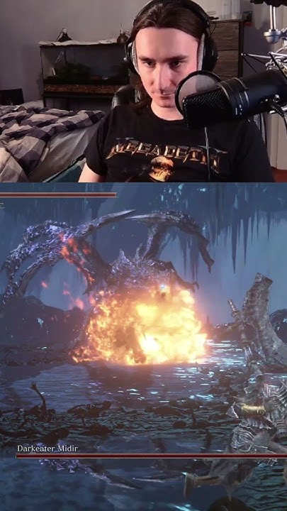 Elden Ring Player Fights Midir for the first time #darksouls #darksouls3 - YouTube