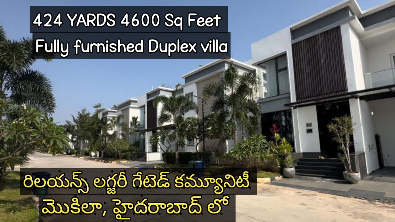 || Fully furnished || 424 sq yards Luxury duplex villa for sale in ...