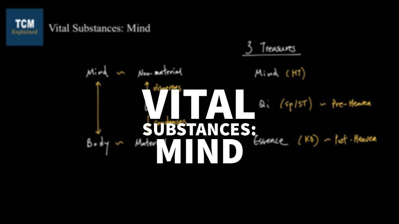TCM Theory of Vital Substances: Mind - YouTube